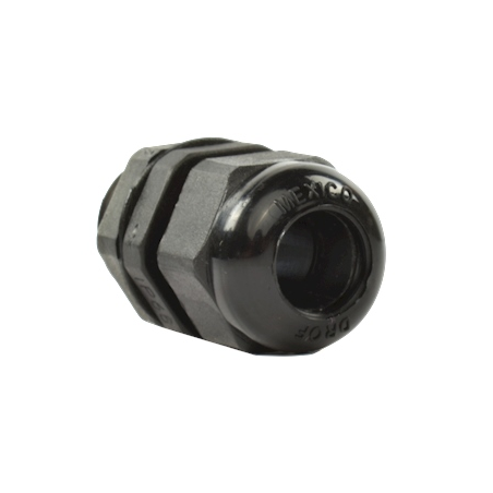 CONECTOR GLANDULA 1-2 IN PVC NEGRO (9590710)