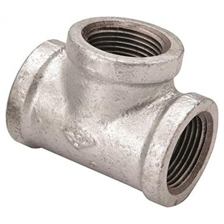 TEE GALV. C40 1 1/4 IN C/ROSCA (TEG114)