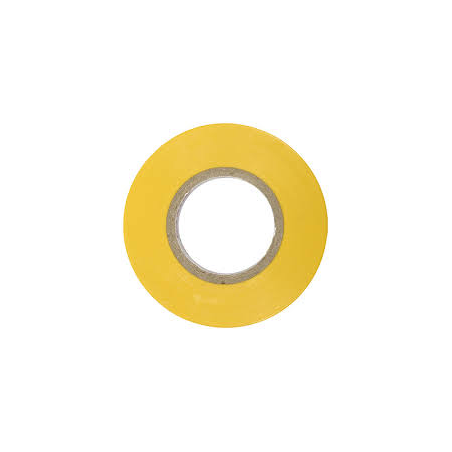 CINTA AISLANTE DE VINIL 19 mm X 18 m AMARILLA (9750055)